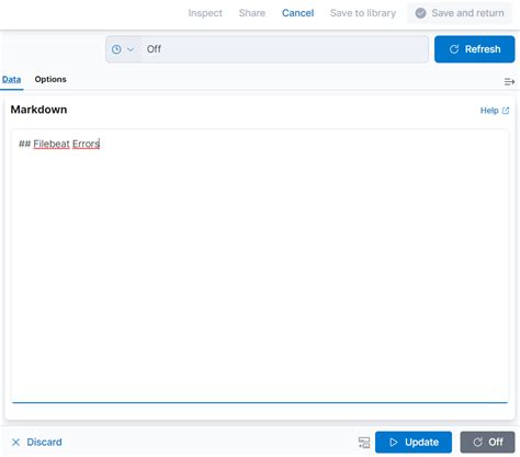Markdown Visualization Autoupdate · Issue 122484 · Elastickibana · Github