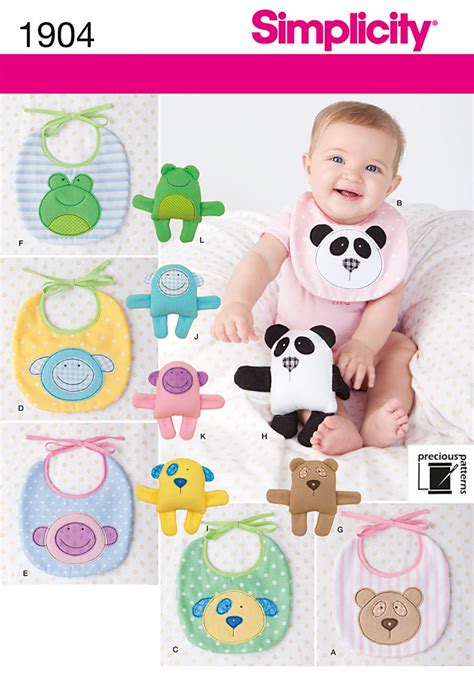 Discontinued Simplicity Sewing Pattern 1904 Babies Accessories Discontinued Simplicity Sewing Pattern 1904 Babies Accessories