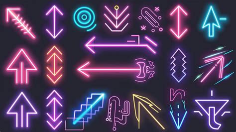 Arrows Big Black Set Icons Arrow Icon Modern Simple Arrows Arrow Vector Collection