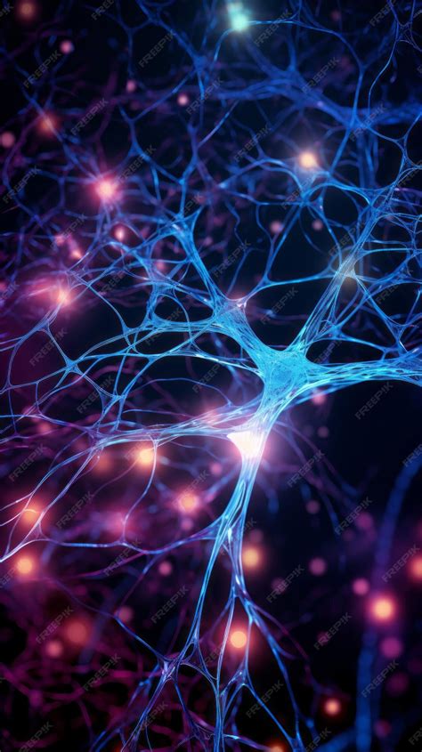 Premium Ai Image Abstract Neural Networks Background