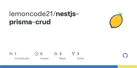 Github Lemoncode21nestjs Prisma Crud