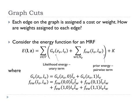 Ppt Optimisation In Image And Video Processing Graph Cuts And Interactive Segmentation Powerpoint