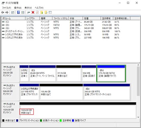 ハードディスク上の未割り当て領域を再配置する方法 Minitool Partition Wizard