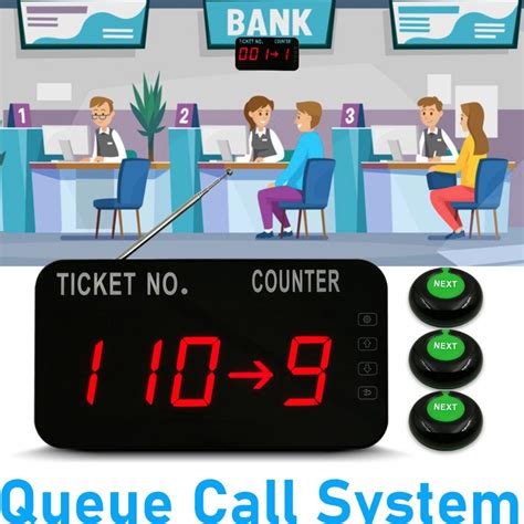 Queing Number Call Machine System Priority Waiting Number For Hospital Bank Office Multiple