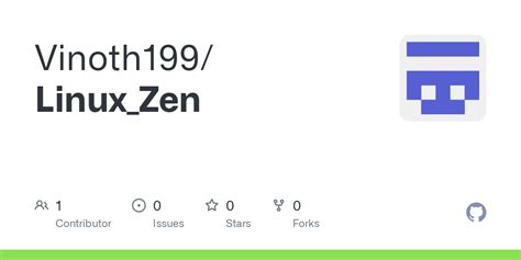 Github Vinoth199linuxzen