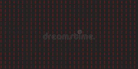 Red Electronic Numbers Background Cyberspace Texture Numeric Binary Creative Surface Numeral