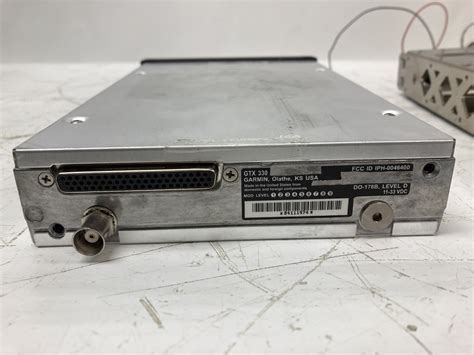 Garmin Gtx330 Transponder Parts Only Avionic Instruments Industrial Process Equipment Bmi