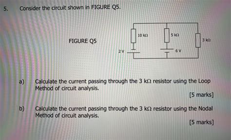 Solved Consider The Circuit Shown In FIGURE Q K Chegg