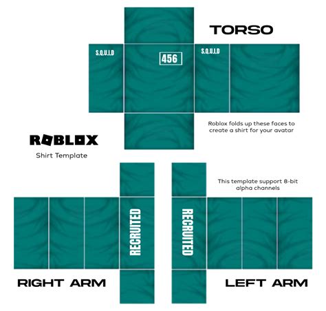 Free Blank Roblox Shirt For Teens Template To Edit Online