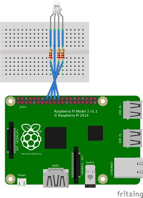 Simple Python Rgb Raspberry Pi Tutorial 5 Steps Instructables