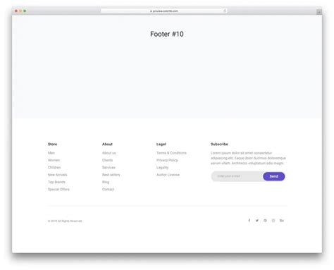 Top 10 Best Html Footer Templates Updated 2025