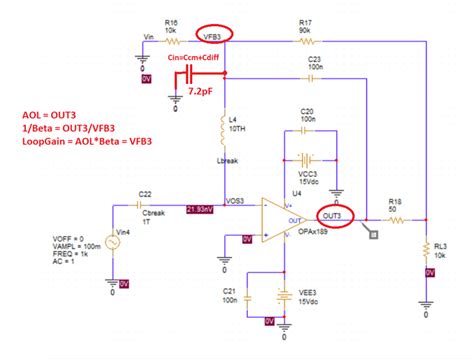 Opa189 Open Loop Gain Pspice For Ti Amplifiers Forum Amplifiers
