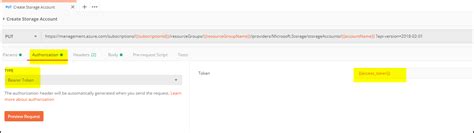 How To Create Azure Storage Account With Rest Api Using Postman A Turning Point