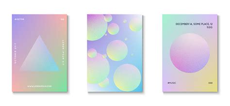 3d 포스터 그레인 그라디언트 모양입니다 핑크 텍스처 홀로그램 세트입니다 추상 배경입니다 힙스터 배너 사이버펑크 구체 템플릿 우아한 플래카드입니다 블루 3d 포스터 0명에