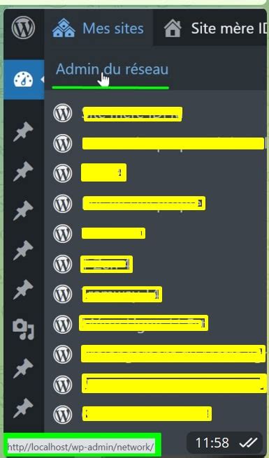 Url Rutas Raras En El Wordpress Localhost Wordpress Multisite
