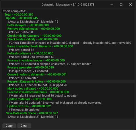 用于导出内容至虚幻引擎的datasmith 3ds Max Ui 虚幻引擎 54 文档 Epic Developer Community
