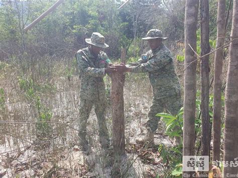 ខេត្តកំពង់ស្ពឺដកហូតដីព្រៃក្នុងតំបន់ការពារធម្មជាតិនៃដែនជម្រកសត្វព្រៃប្រម