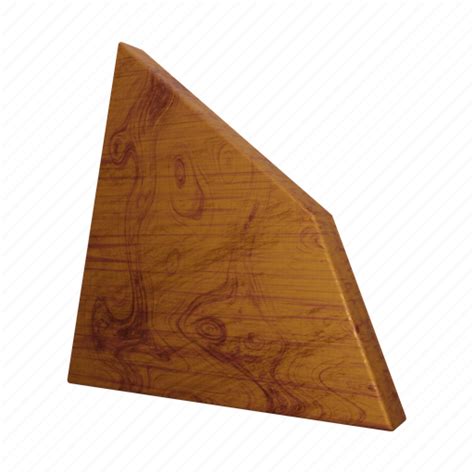 Quadrilateral Wooden Object Shape Element 3d Illustration Download On Iconfinder