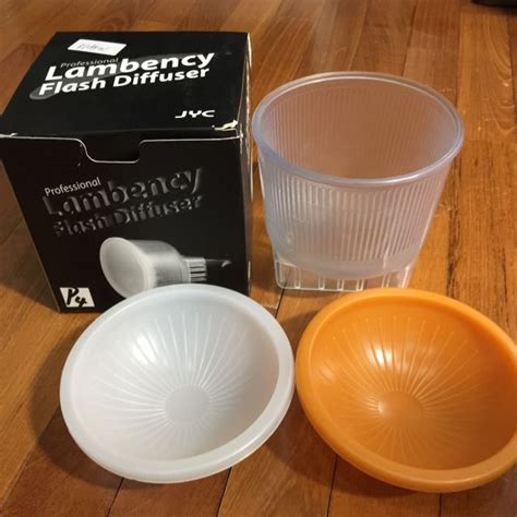 Lambency Flash Diffuser Light Sphere Clear P4 Model Photography