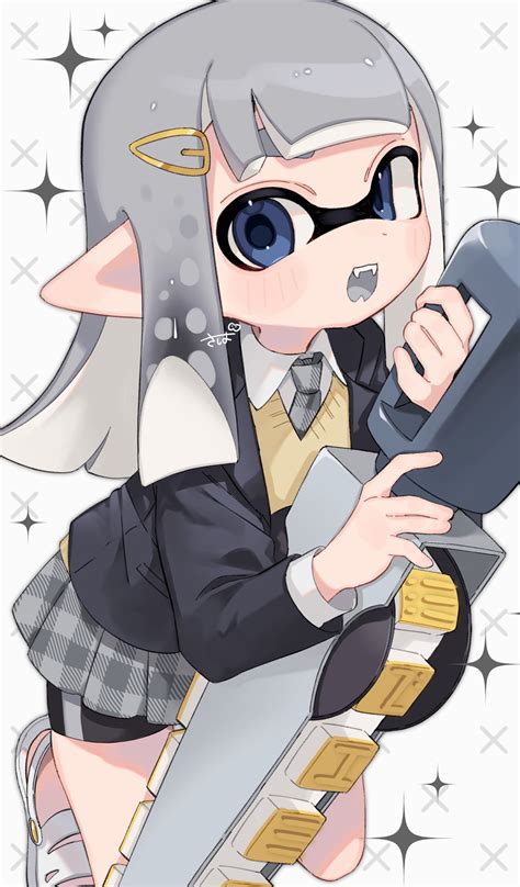 Sabata Saba Inkling Girl Inkling Player Character Nintendo Splatoon Series Splatoon 3