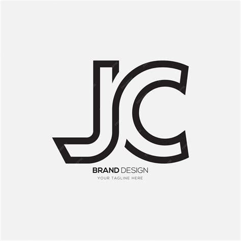 Premium Vector Letter Jc Line Art Initial Creative Modern Monogram