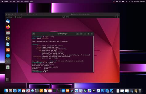 Installing “vapor” Swift Server Framework On Ubuntu 2204 Server Arm64 Vm For M1 Mac Users
