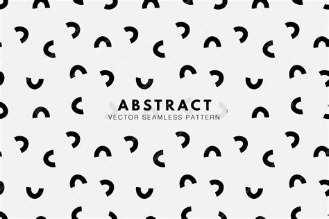 Premium Vector Curve Lines Shape Abstract Seamless Repeating Pattern