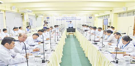 ရန်ကုန်တိုင်းဒေသကြီးအတွင်း လျှပ်စစ်ဓာတ်အားဖြန့်ဖြူးပေးနေမှု အခြေအနေများနှင့် ပတ်သက်၍ လုပ်ငန်းည