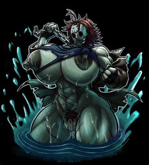 Rule 34 Bishoujo Jason Voorhees Bishoujo Terror Breasts Chains