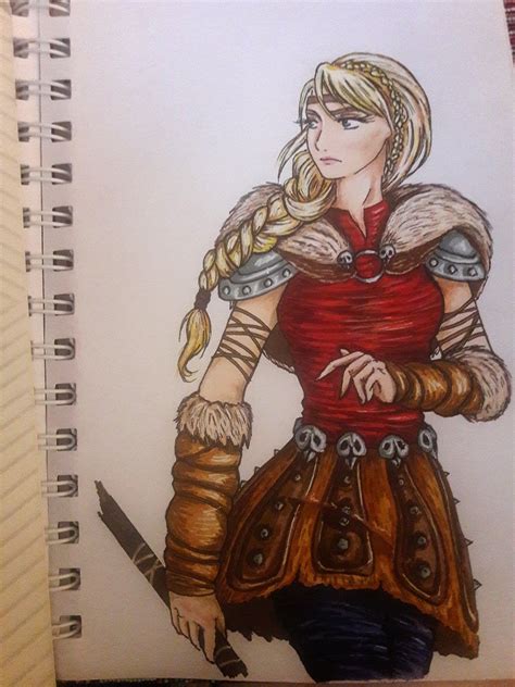 Httyd Astrid Hofferson Art By Leanham Рисунки Как приручить дракона