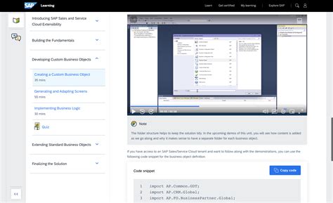 New Learning Journey Extending Sap Sales And Serv Sap Community