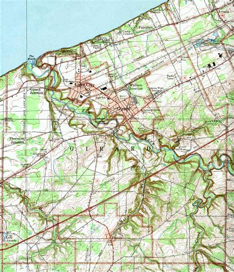 Map Of Erie County Pa Maping Resources