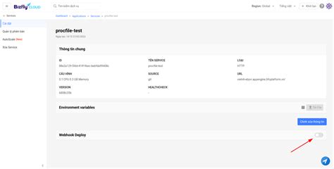 Tự động Deploy Service Trên Bizfly App Engine Sử Dụng Gitlab Ci