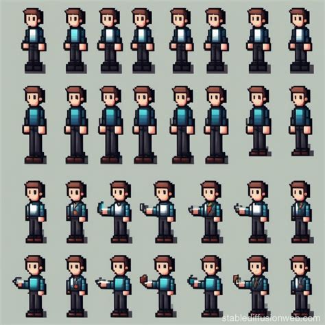 Sprite Sheets Pixel Art Sprite Pixel Art Characters Vrogue