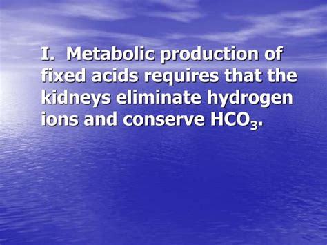 Acid Base Homeostasis Ppt