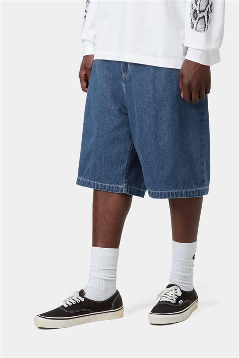 Carhartt Wip Brandon Short Blue Official Online Store