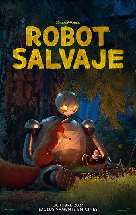 Cartelera Cine Robot Salvaje