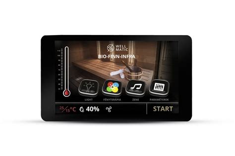 Wellmatic Rint Kijelz S Vez Rl Finn Szaun Hoz Wm Fi Szauna K Lyha Szauna Lamb Ria