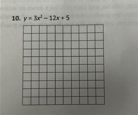 Solved Graph Each Functiony3x2 12x5