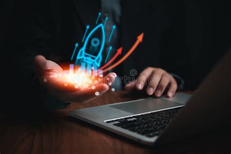 Startup Business Digital Marketing Concept Entrepreneurship Launch