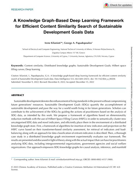 Pdf A Knowledge Graph Based Deep Learning Framework For Efficient