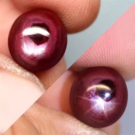 No Reserve Price 1 Pcs Purple Red Star Ruby 1712 Ct No