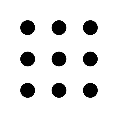 Dots Nine Free Vector Icons On