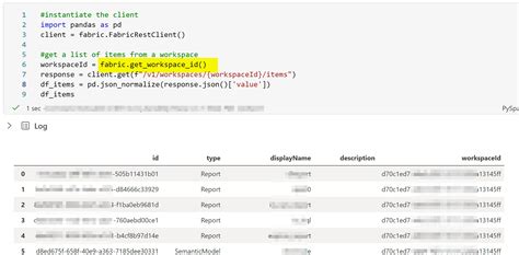Using Fabricrestclient To Make Fabric Rest Api Calls