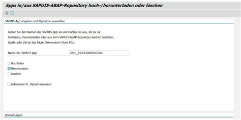 Sap Bas Import Von Anwendungen Aus Dem Sapui5 Abap Repository Sascha Wächter