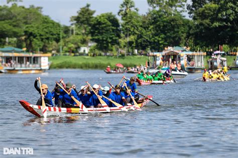 Nghẹt Thở Cảnh đua Ghe Truyền Thống Trên Sông Hương Báo Dân Trí