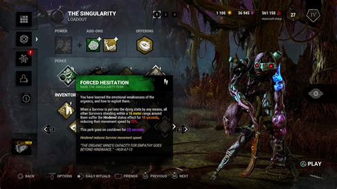 Dead By Daylight лучшая сборка Singularity Nexusmodru