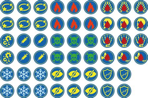 Status Tokens For Keeping Track Of Conditions In Combat R