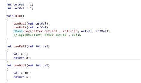 54 C Function Parameter Out Ref Usage And Python Programmer Sought