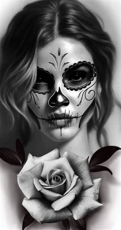 Jay Hutton On Girly Skull Tattoos Tattoos Skull Tattoos